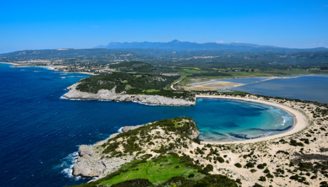 Grecja: Voidokilia Beach / Omega Beach - Secret World