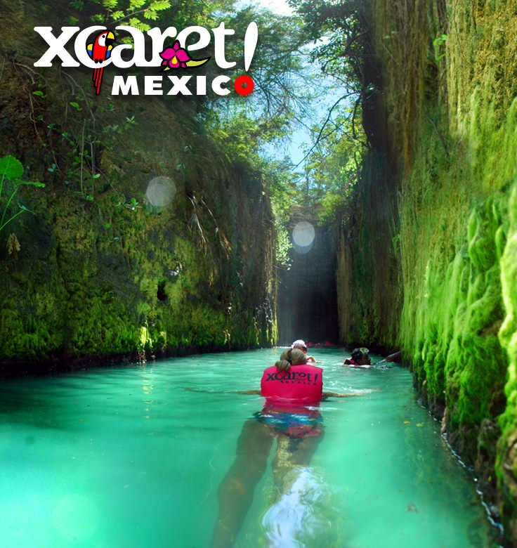 México: Xcaret é famosa para os ríos subterráneos - Secret World